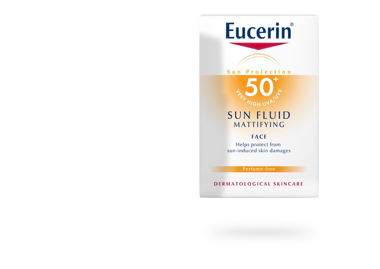 Sun Fluid Sensitive Protect SPF 50+ | mattifying sunscreen for face ...